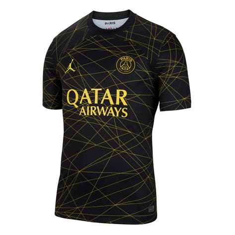 Nike Psg Mens Fourth Stadium 2023 24 Soccer Jersey Azteca Soccer