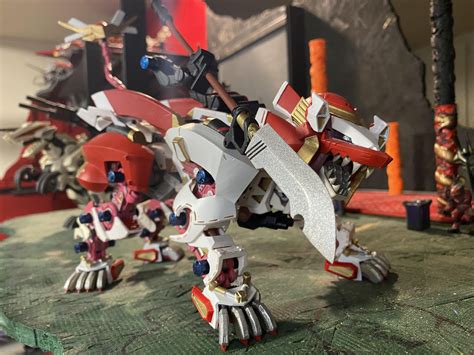 Hmm Liger Zero Red Hiou Miko Shouzoku “miko Liger” R Zoids