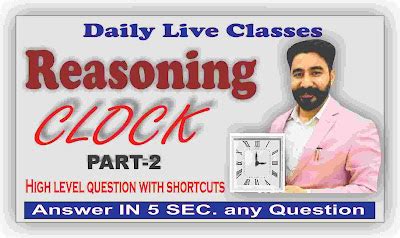 Reasoning Classes Based On Clock Topic Clock Reasoning Questions And Answers With Shortcuts