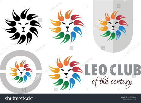 El Concepto Del Logo Leo Club Vector De Stock Libre De Regalías