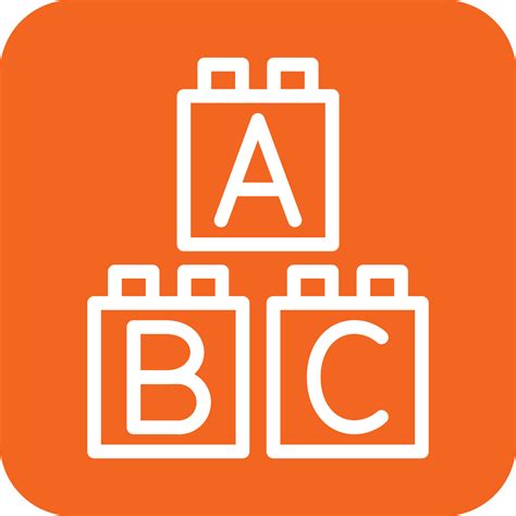 Blocks Icon Vector Design 22824933 Vector Art At Vecteezy