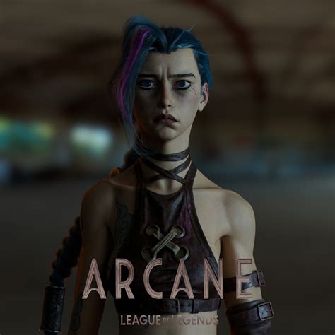 Artstation Jinx Arcane League Of Legend Fan Art