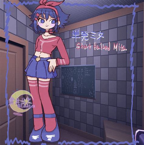 Miside Cheersposting Shorted Haired Mita Miside Facebook