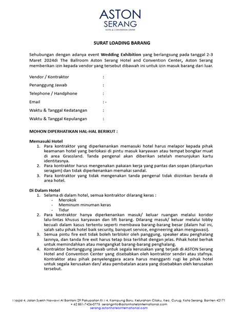 Loading Letter Indonesian Pdf