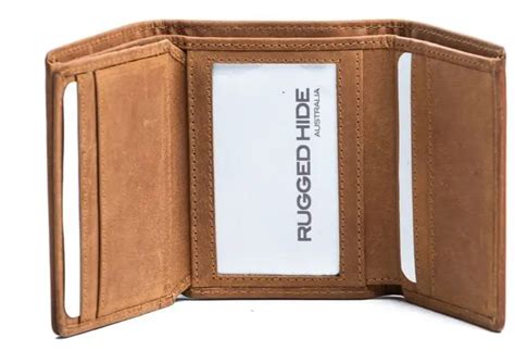 Mens Wallet Sid Tri Fold Lumela Coolamon