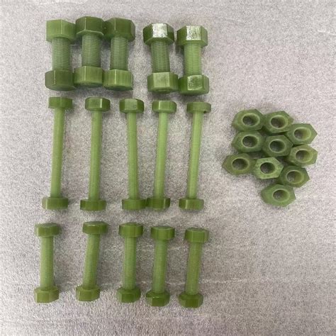 Epoxy Resin Higher Strength Epoxy Fiberglass Rod Customized Threaded