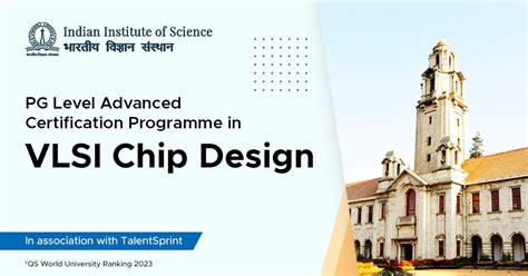 Talentsprint On Linkedin Vlsi Chip Design Programme Iisc And Talentsprint