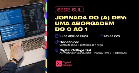 Jornada Do Dev Uma Abordagem Do 0 Ao 1 Em Fortaleza Sympla