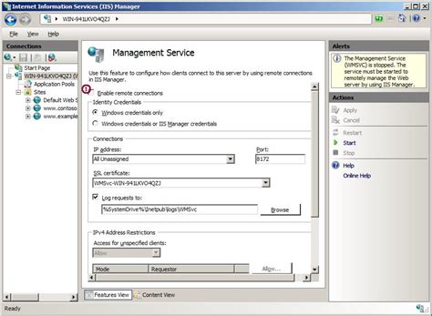 iis 7 0의 기능 위임 개요 microsoft learn