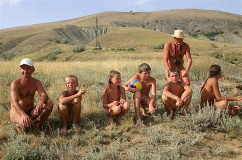 Naturist Grassy Hill Side The Naturism