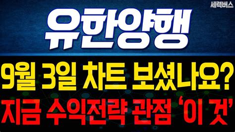 유한양행 주가 전망 오늘 캔들이 가지는 의미 지금부터 수익전략에 대해 확실히 말씀 드릴게요 렉라자 Youtube