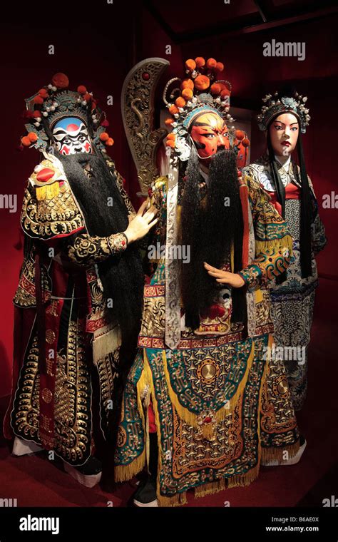 China Beijing National Grand Theatre Beijing Opera Costumes And Masks