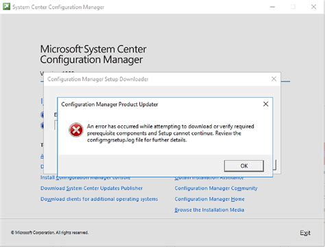 Installing System Center Configuration Manager SCCM System Center Configuration Manager