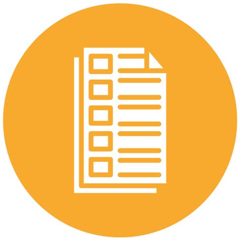 Requirements Generic Color Fill Icon