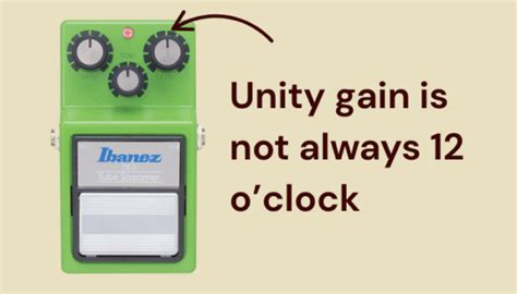 What Is Unity Gain And Why It Matters For Your Guitar Pedals
