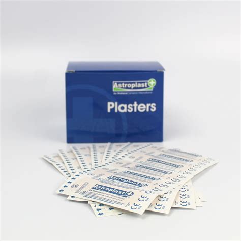 Astroplast Fabric Plasters 72cm X 25cm Box Of 150