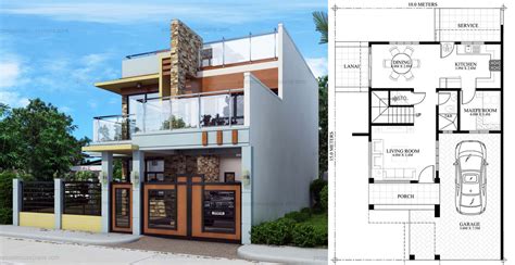 Modern House Design And Floor Plan Two Storey House Plans 2 Storey Porn Sex Picture