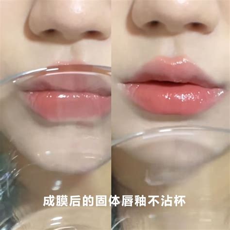 花知晓天鹅芭蕾固体镜面唇釉测评 不沾杯还能成膜滋润？唇彩淘宝美妆网