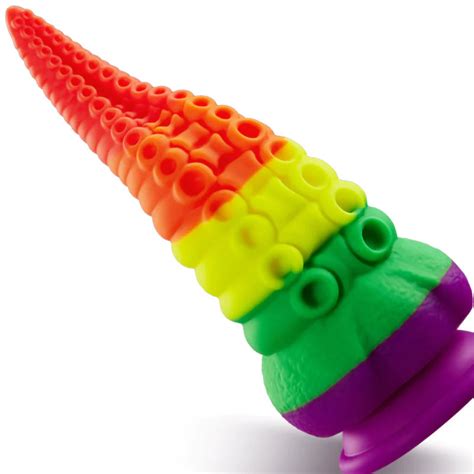 Buy Rainbow Dildos Pride Dildo Sex Toy Uxolclub Uxolclub Best