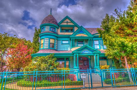 Usa Houses Hdr California Los Angeles Fence Mansion Design Hd