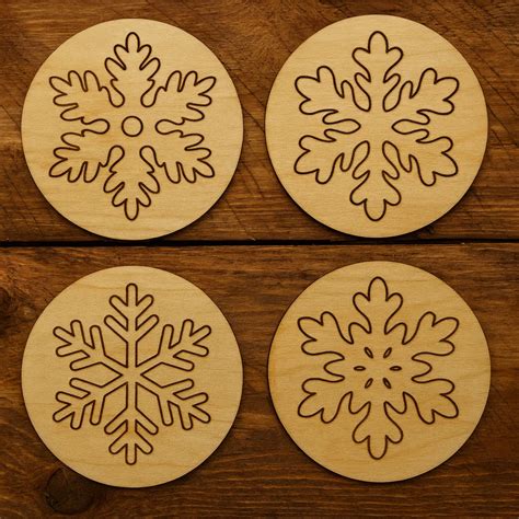 Cozy Snowflake Coaster Set By Dbang199 Makerworld Download Free 3d