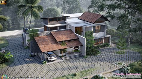Modern Village House Design Photo Kerala