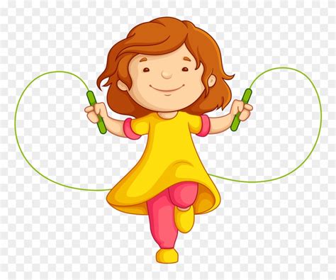 Jump Ropes Jumping Clip Art Girl Jumping Rope Clipart Free