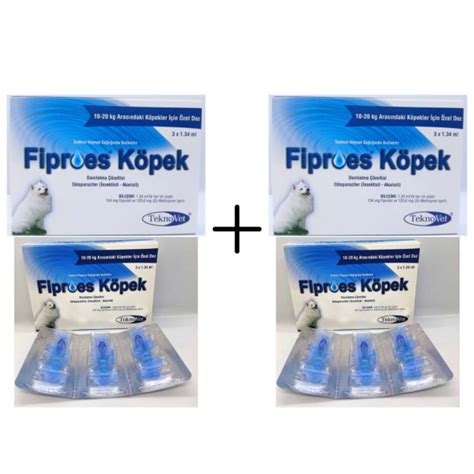 Fiproes 10 20 Kg Köpek Dış Parazit Pire Kene B Pttavm