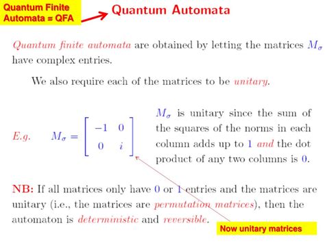 Ppt Quantum Automata Formalism Powerpoint Presentation Free Download Id614353