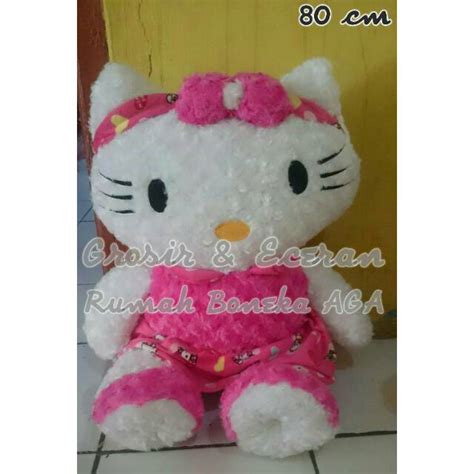 Jual Boneka Hello Kitty Bando 80 Cm Shopee Indonesia