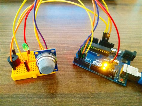 Lpg Gas Sensor Interface With Arduino Mq6