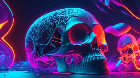 Skull Aesthetic Wallpapers · 200 Backgrounds 💀