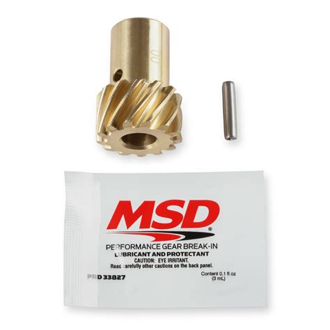 Msd Chevy Distributor Gear Bronze Joes Racing Products