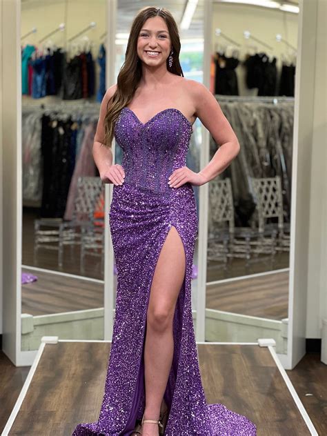 Portia And Scarlett Ps24850c Purple Rsg Formals