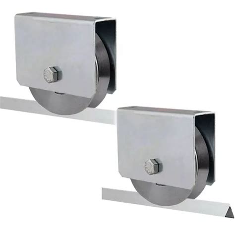 2 Roldana Aço Portão Correr 2 Polegadas Canal V Ccaixa Mercadolivre