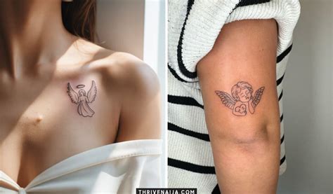 19 Stylish Angel Tattoo Ideas For Women Thrivenaija