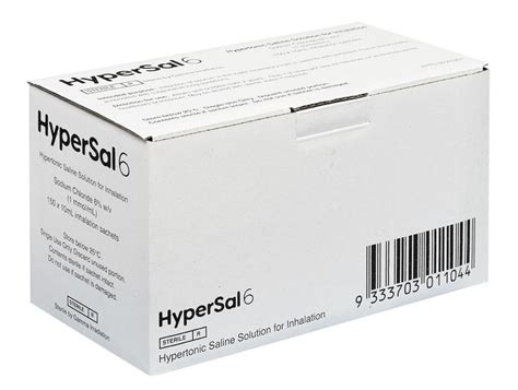 Saline Solution For Nebuliser Hypersal 6