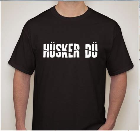 Husker Du Thrash Hardcore Punk Rock Band T Shirt Tee Ebay
