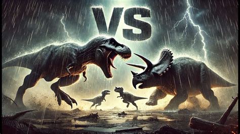 Triceratops Vs T Rex Youtube