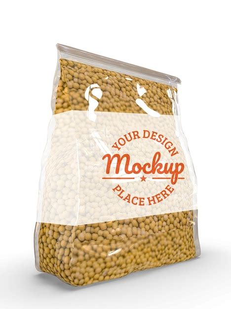 Premium Psd Soybean Packaging Mockup