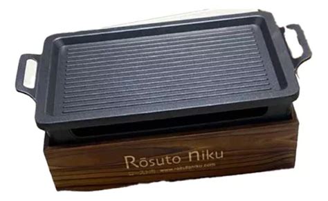 Asador Portatil Rosuto Niku Hibachi Para Interior Y Exterior Meses Sin Intereses