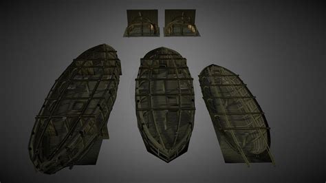 Resdayn Ship Interior Tileset 3d Model By Siberian Crab