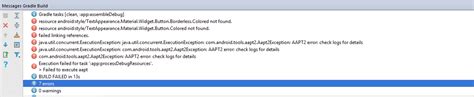 Java Errorresource Androidstyletextappearancematerialwidget