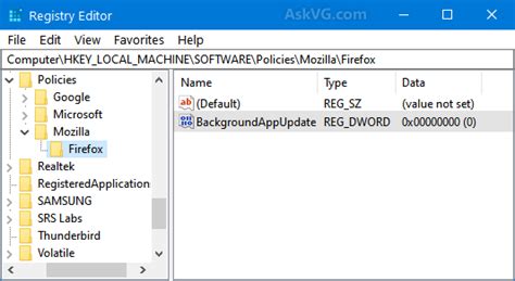 Tip Disable Automatic Background Updates Feature In Mozilla Firefox