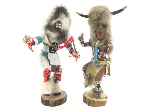 Lot A Smith And Steve Tsanajinnie Hopi Kachina Dolls