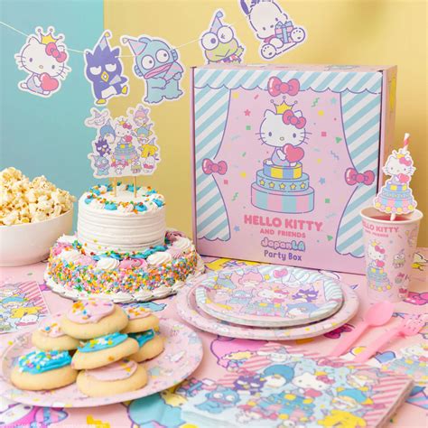 Hello Kitty And Friends X Japanla Party Box Sanrio