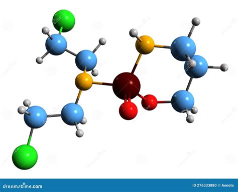 Cyclophosphamide Cytophosphane Cp Molecule It Is Alkylating Agent