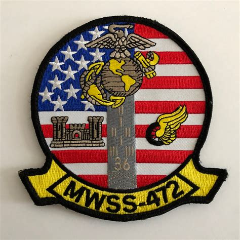 Mwss Embroidered Patches The Cover Bag