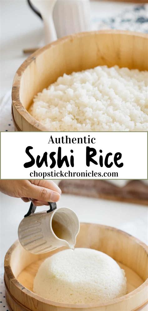 How To Make Perfect Sushi Rice Chopstick Chronicles