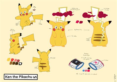 Ken The Pikachu Reference Sheet 2023 Rev A By Titanplakinside On Deviantart
